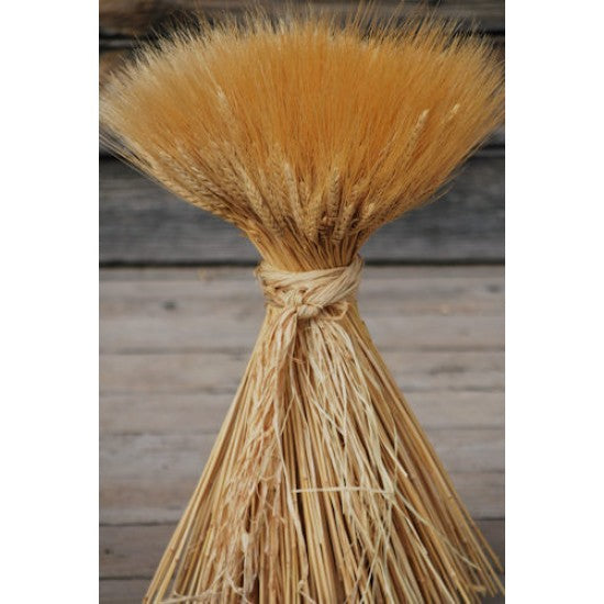 Decorating with Dried Wheat